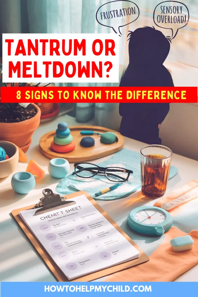Tantrum or Meltdown? How to Tell the Difference and Support Your ...
